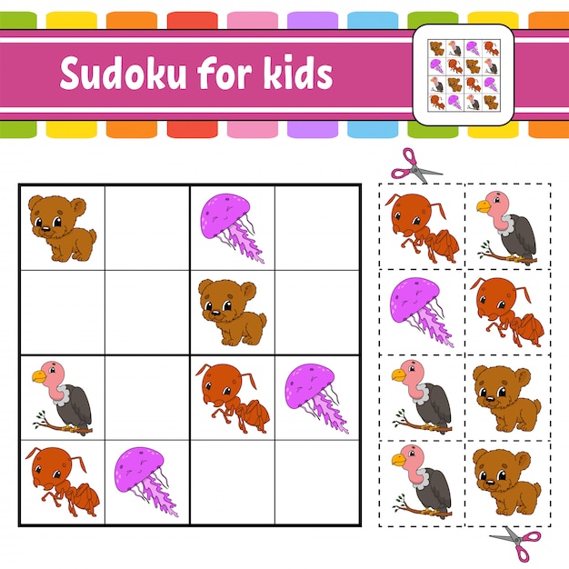 Playful Sudoku with Adorable Animal Companions | Jiffy Designs