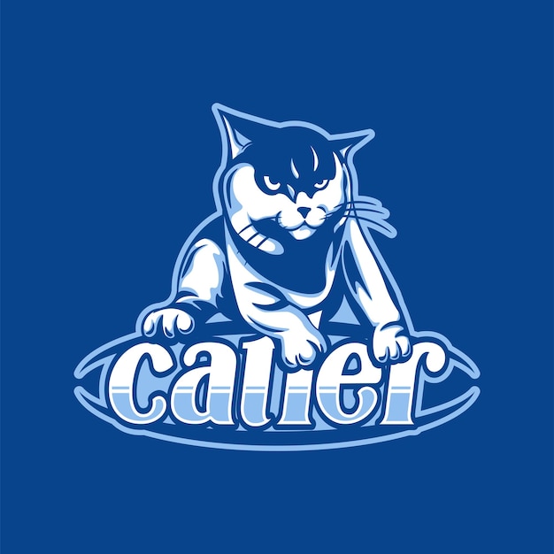 Fierce Feline Mascot: The Captivating Carter Cat | Jiffy Designs