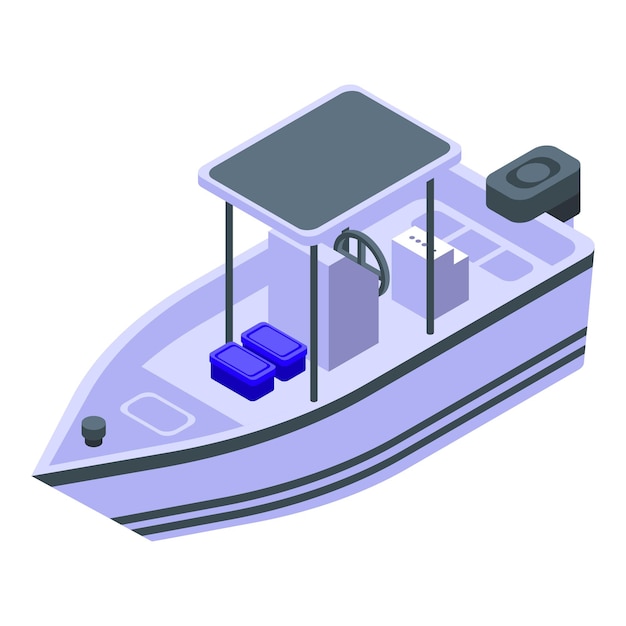 Sleek and Versatile Isometric Boat Design | Jiffy Designs