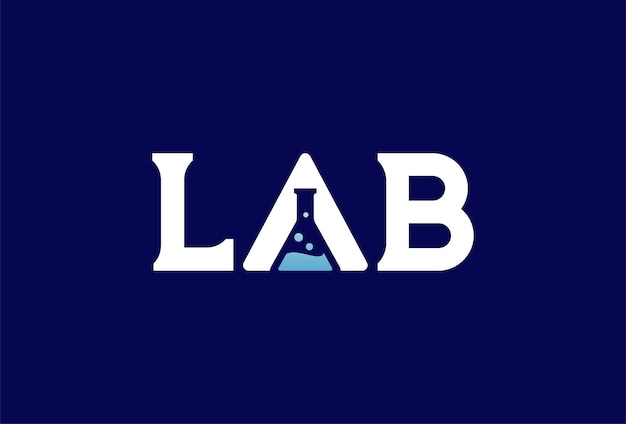 Captivating Lab Logo with Beaker Emblem | Jiffy Designs