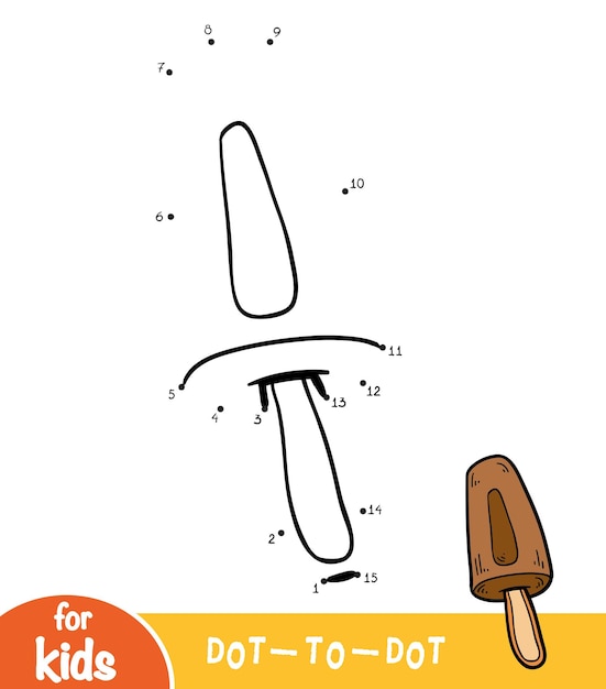 Delightful Popsicle Dot-to-Dot for Young Explorers | Jiffy Designs