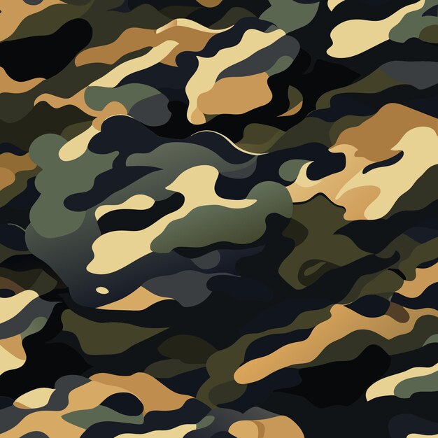 Abstract Camouflage Pattern with Earthy Tones and Organic Shapes ...