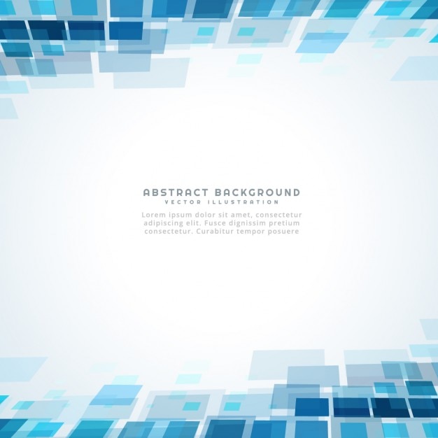Abstract Blue Geometric Squares Background with Textured Pattern ...