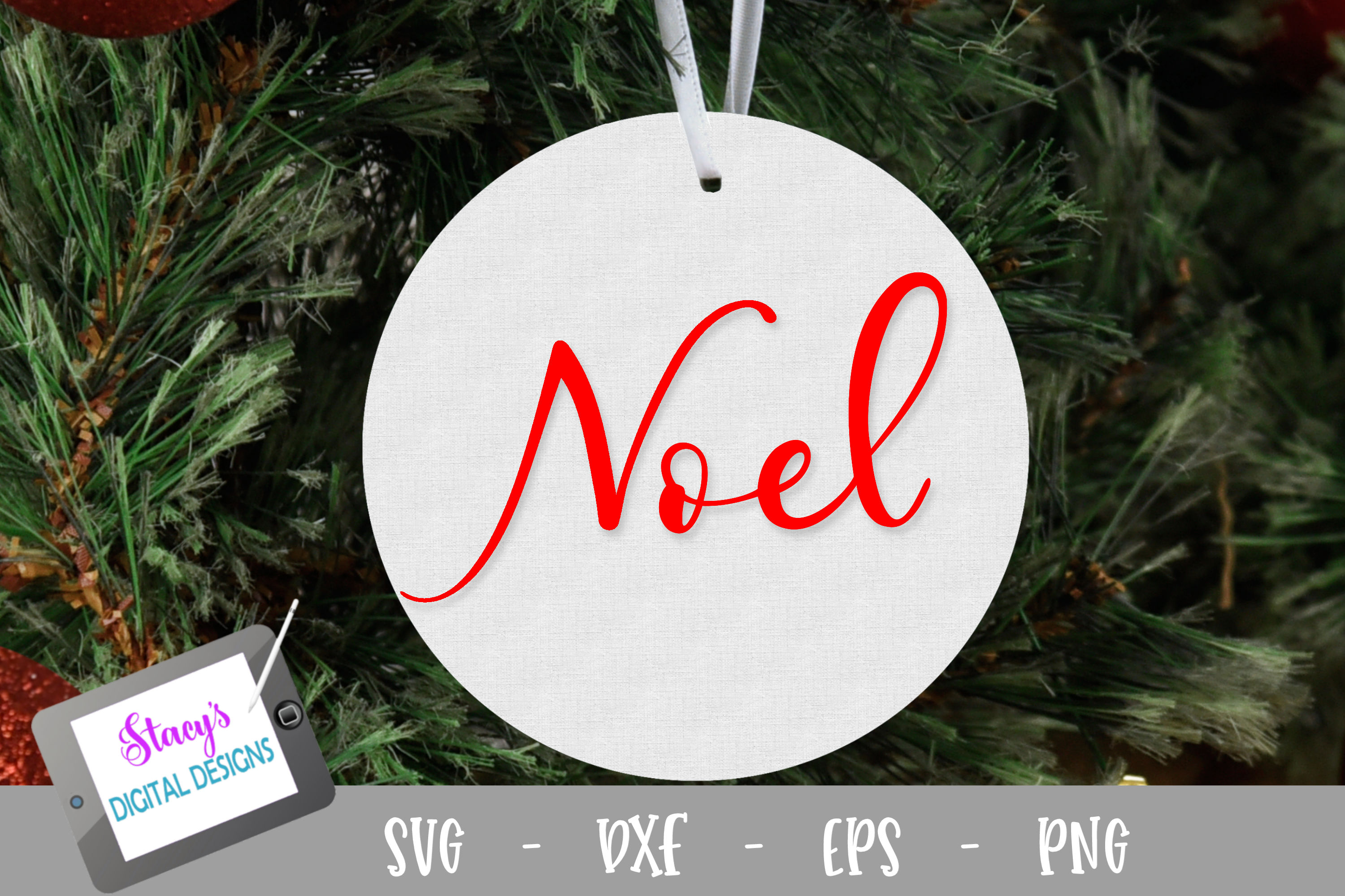 'Noel' Handlettered Cursive Script | Minimalistic Christmas Design ...