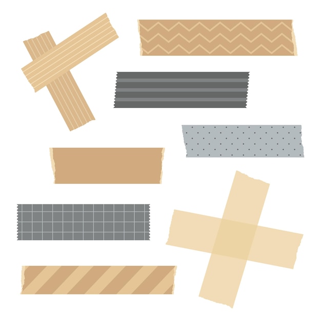 Assorted Adhesive Tape Textures and Shapes | Jiffy Designs