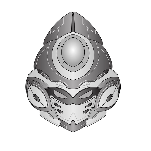 Sleek and Futuristic Robotic Mask Design | Jiffy Designs