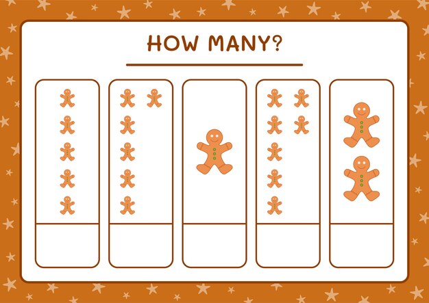 Counting Gingerbread Men: A Fun Holiday Puzzle | Jiffy Designs