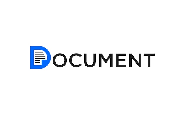 Sleek and Modern Document Management Logo Design | Jiffy Designs