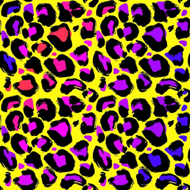 Vibrant Leopard Print Pattern | Jiffy Designs