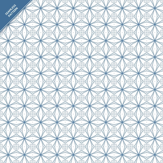 Intricate Geometric Pattern of Interlocking Hexagons | Jiffy Designs