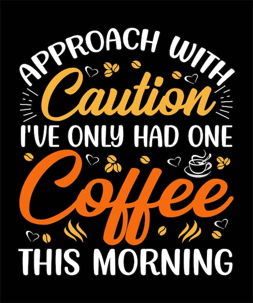 Approach with Caution: One Coffee Morning | Jiffy Designs