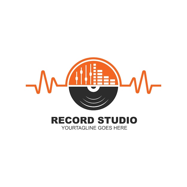 Vibrant Soundwaves of the Recording Studio | Jiffy Designs