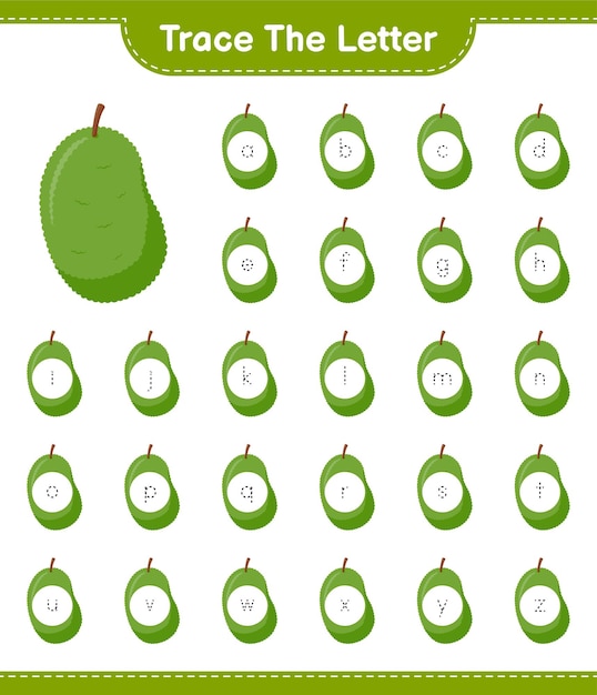 Tracing Avocado Shapes to Learn the Alphabet | Jiffy Designs