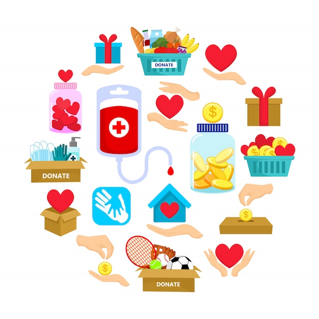 Vibrant Symbols of Generosity and Compassion: A Charitable Collection ...