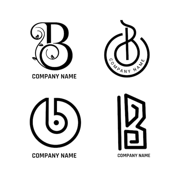 Elegant Monogram Logos with Ornate Typographic Designs | Jiffy Designs