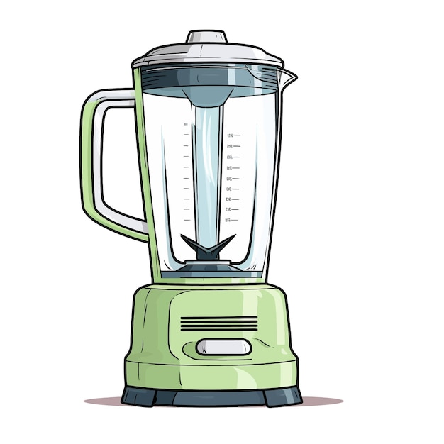 Vibrant Green Blender with Transparent Pitcher | Jiffy Designs