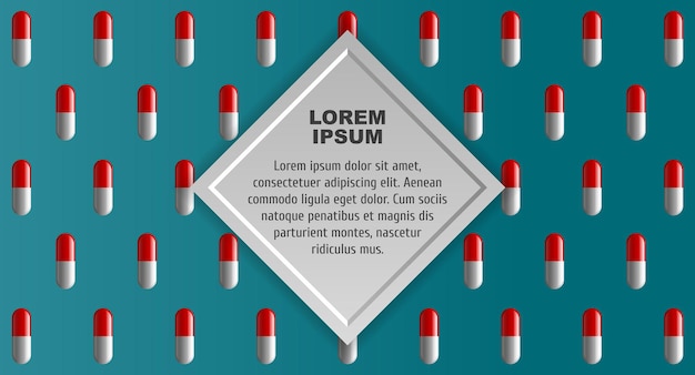 Vibrant Medical Capsules Framing Elegant Text Overlay | Jiffy Designs