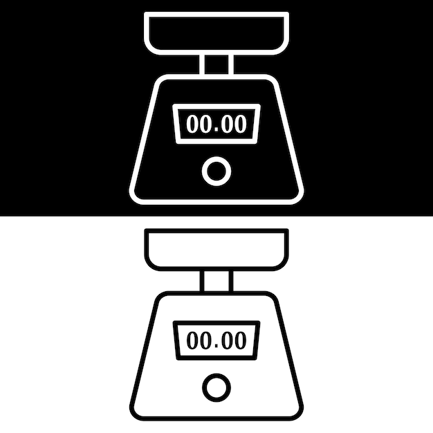 Minimalist Weighing Scales with Digital Readout Display | Jiffy Designs