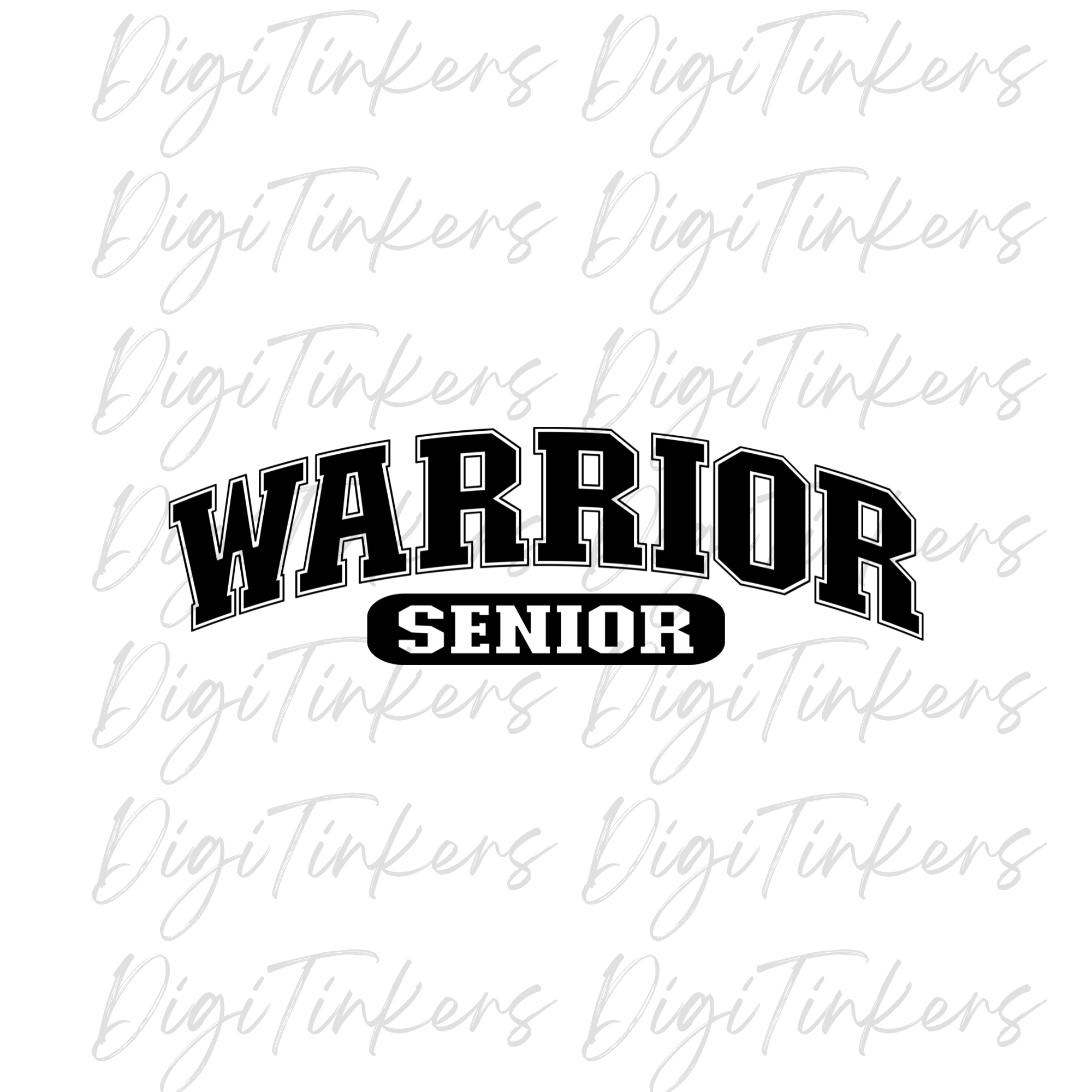 Collegiate Varsity Warrior Shirt Senior Night Graduation Gift, High ...