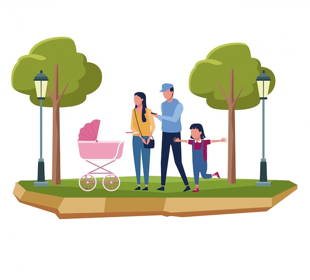 Joyful Family Outing in Lush Park Setting | Jiffy Designs