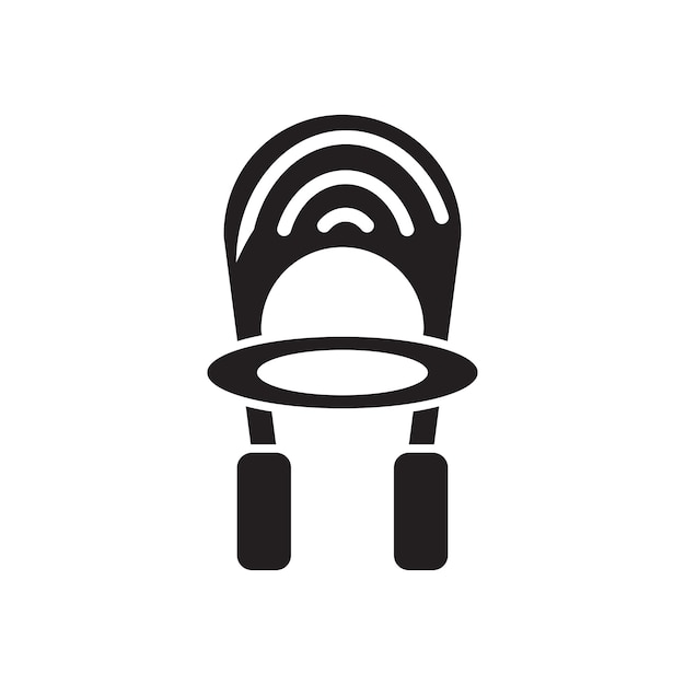 Minimalist Monochrome Abstract Chair Design | Jiffy Designs