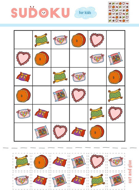 Delightful Sudoku for Kids: Playful Food and Snack Puzzle | Jiffy Designs