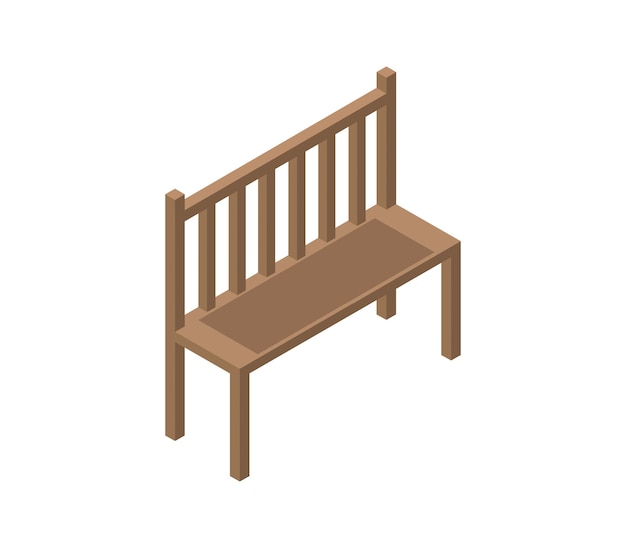 Rustic Wooden Bench with Slatted Backrest | Jiffy Designs