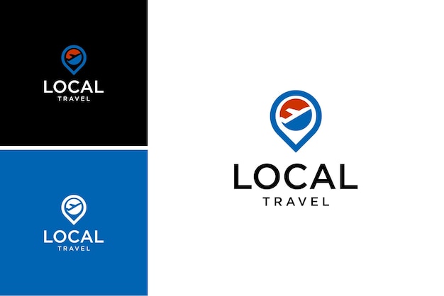 Captivating Local Travel Logo with Vibrant Mapping Marker | Jiffy Designs
