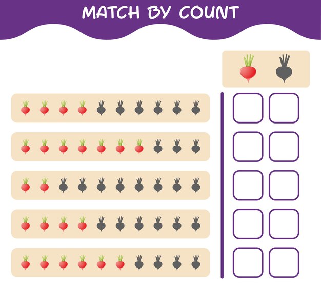 Matching Apples and Pineapples by Count | Jiffy Designs