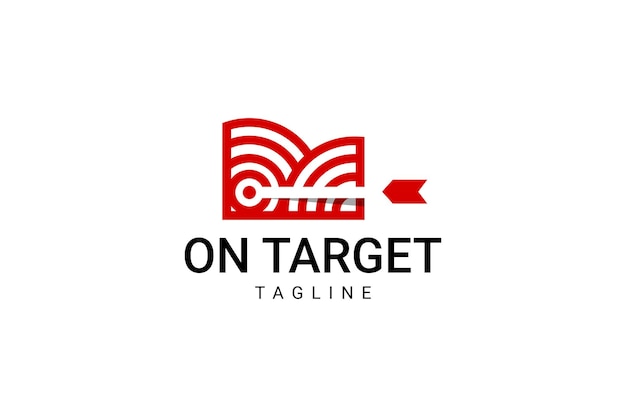 Striking Red Target Symbol: On Target Branding | Jiffy Designs