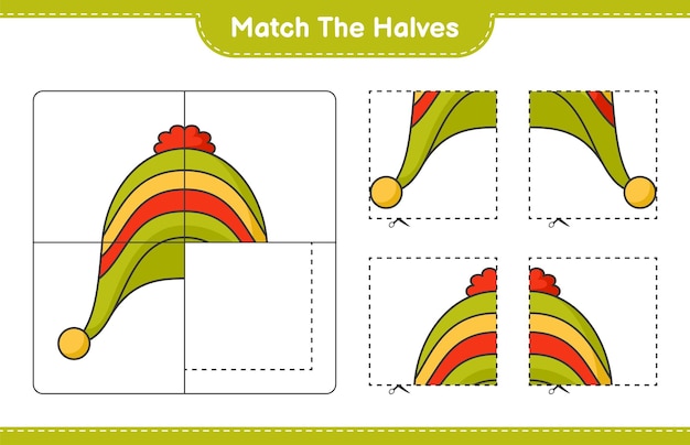 Vibrant Rooster Halves Matching Puzzle Game | Jiffy Designs