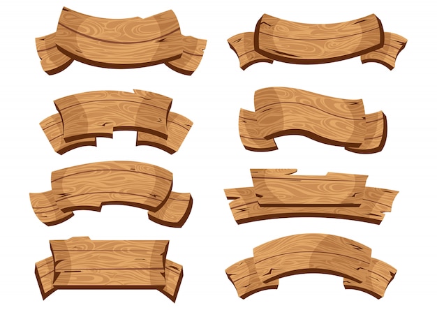 Rustic Wooden Banners and Ribbons for Signage and Decoration | Jiffy ...
