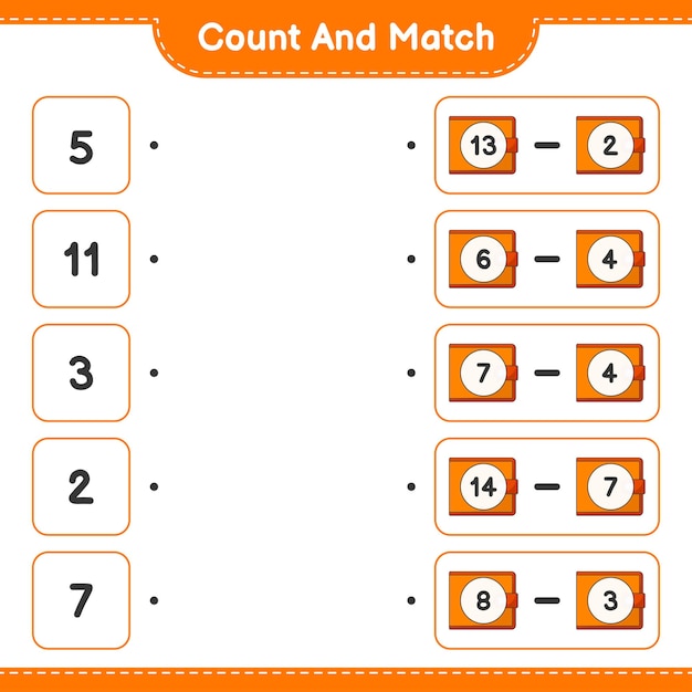 Engaging Number Matching Game for Kids | Jiffy Designs