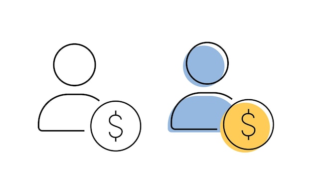 Stylized Figures Representing Wealth and Financial Concepts | Jiffy Designs