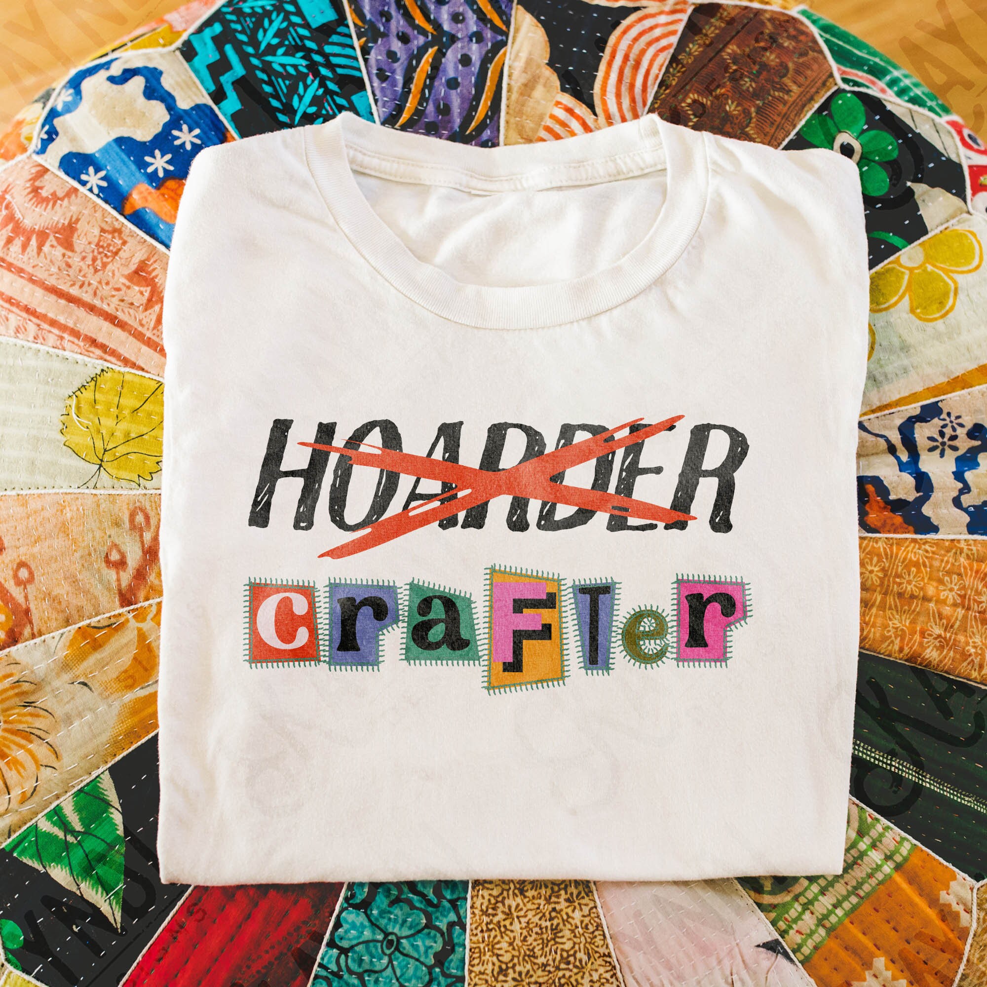 Hoarder Crafter Sublimation PNG, Digital Download, Printable Crafter ...