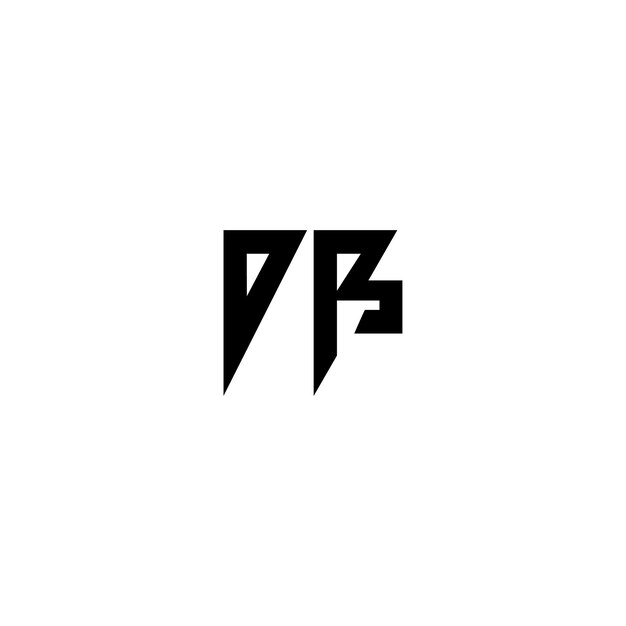 Striking Monogram Design with Bold Geometric Shapes | Jiffy Designs