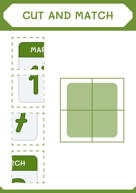 Engaging Cut-and-Match Game with Geometric Shapes | Jiffy Designs