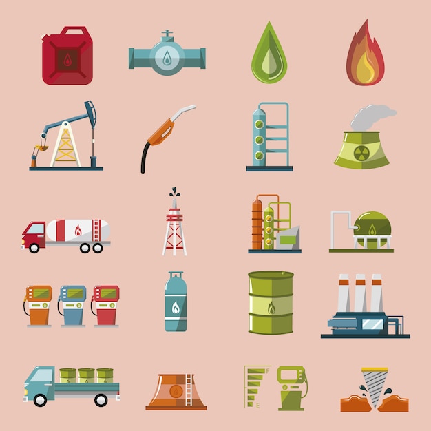 Comprehensive Collection of Diverse Energy and Industrial Icons | Jiffy ...