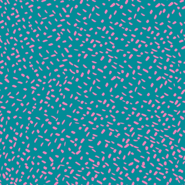 Vibrant Teal Background with Colorful Sprinkle Pattern | Jiffy Designs