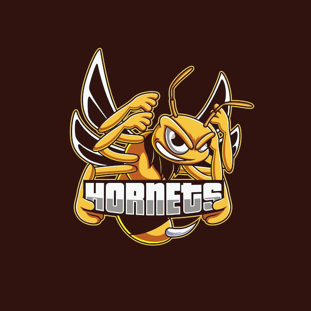 Fierce and Formidable: The Captivating Hornets Emblem | Jiffy Designs