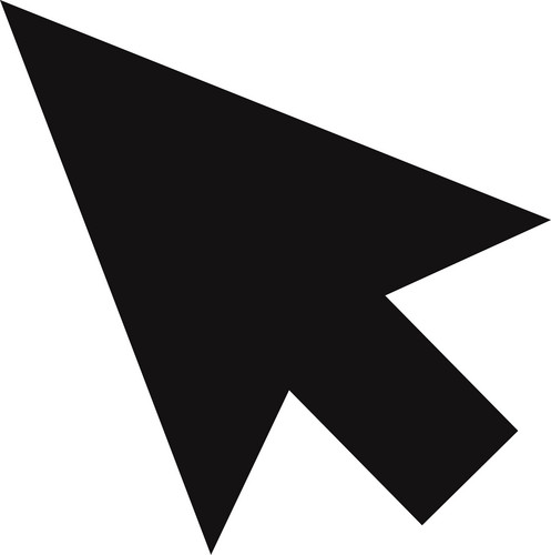 Cursor Vector Icon. Mouse, Pointer, Click Symbol | Jiffy Designs