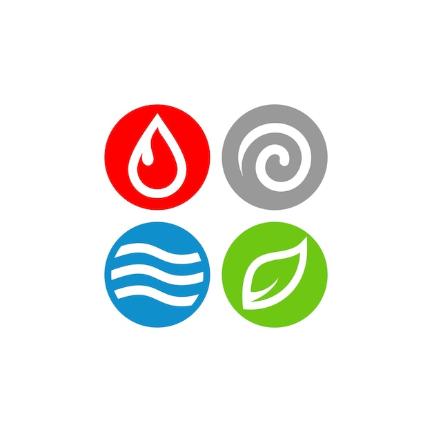 Vibrant Nature-Inspired Symbols for Versatile Design Use | Jiffy Designs