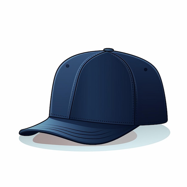 Sleek and Stylish Navy Blue Baseball Cap | Jiffy Designs
