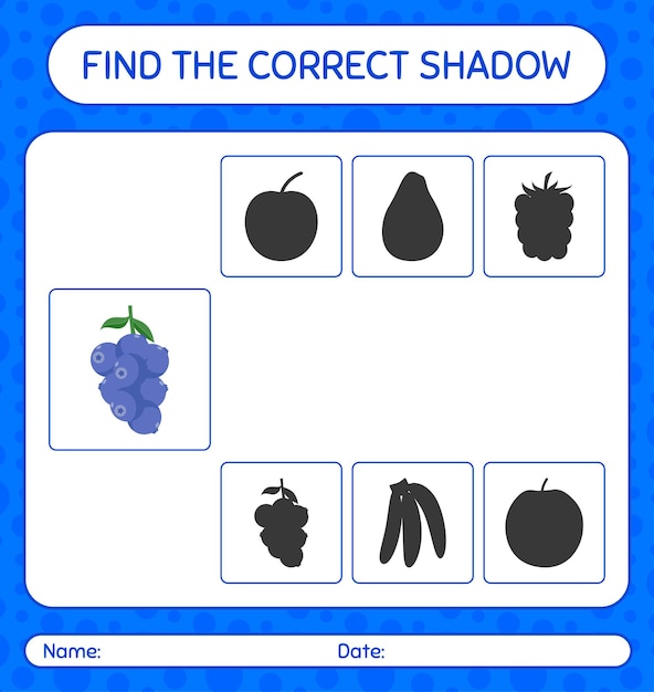 Matching Fruit Shadows: A Fun Visual Puzzle | Jiffy Designs