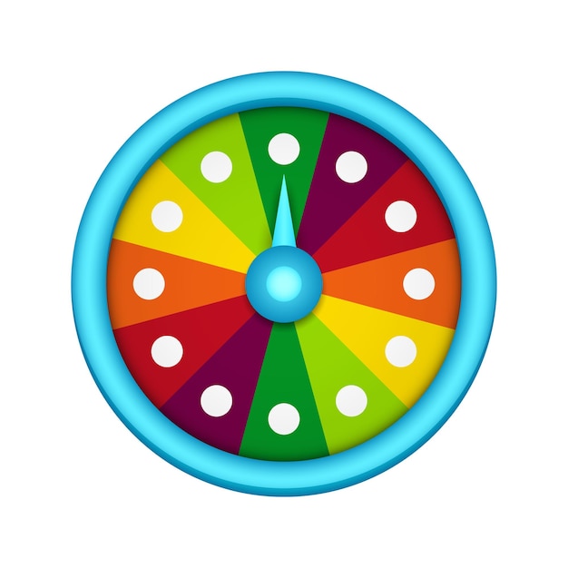 Vibrant Color Wheel with Polka Dot Design | Jiffy Designs