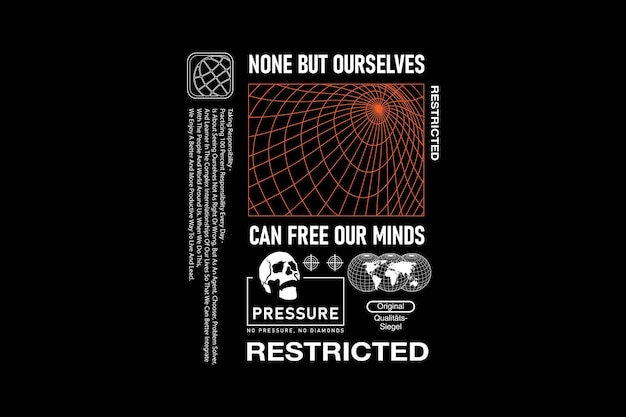 Captivating Cosmic Poster: Freeing Minds from Pressure | Jiffy Designs