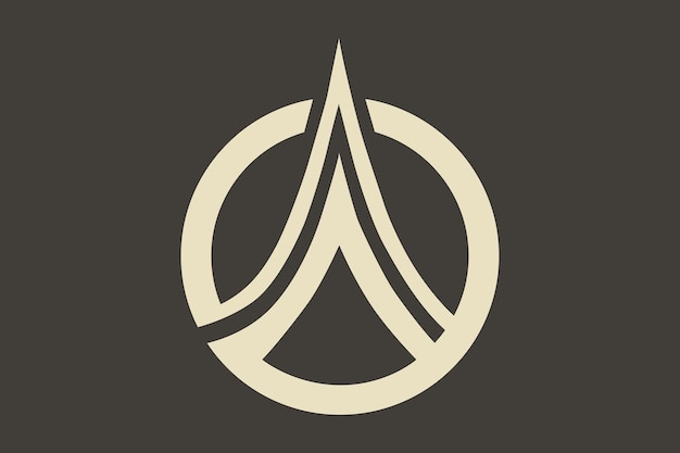Elegant Geometric Symbol with Minimalist Circular Design | Jiffy Designs
