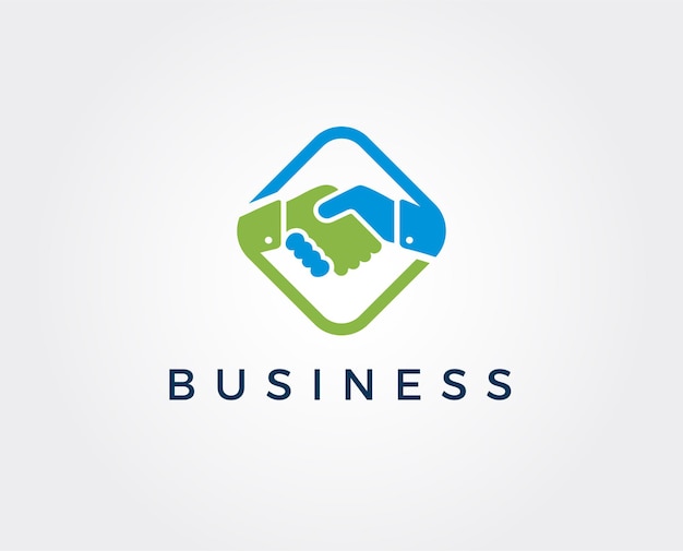 Vibrant Geometric Business Emblem with Interlocking Shapes | Jiffy Designs