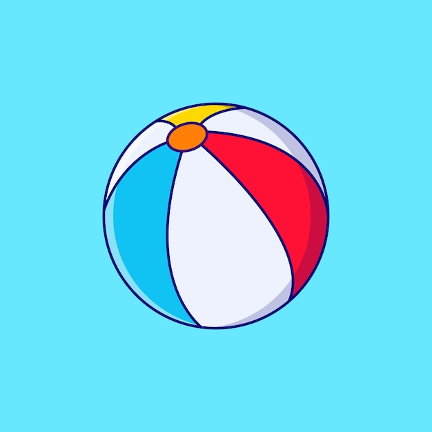 Vibrant and Playful Beach Ball Design | Jiffy Designs