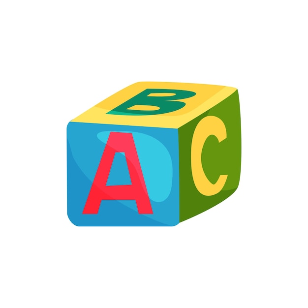 Vibrant Alphabet Building Block with Playful Colors | Jiffy Designs